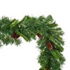 Vickerman 9' Cheyenne Artificial Christmas Garland, Warm White Led ...