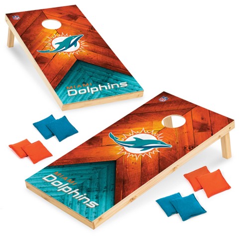 Nfl Miami Dolphins 2'x4' Wood Cornhole Set : Target