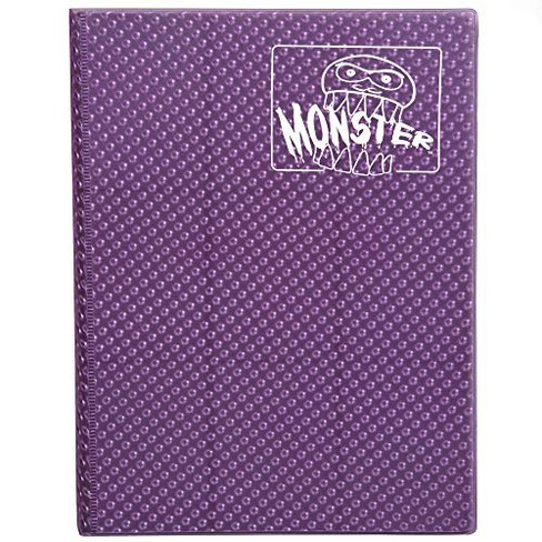 Monster Binder - 9 Pocket Trading Card Album - Holofoil Purple (anti ...