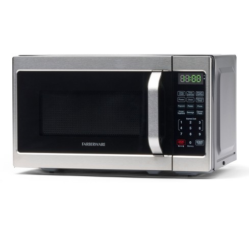Farberware Classic 0.7 Cu. Ft. 700-watt Microwave Oven, Brushed ...