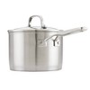 Kitchenaid 3qt 3-ply Blasé Stainless Steel Induction Saucepan With Lid ...