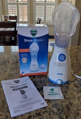 Vicks Personal Steam Inhaler With Variable Steam Control & Soft Mask ...