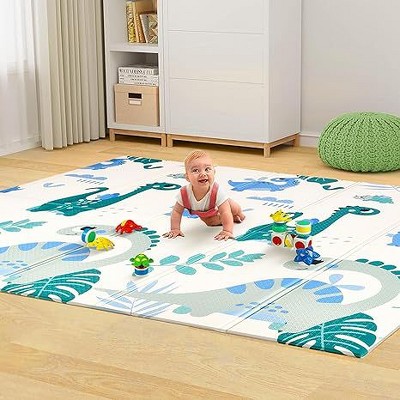 Dream On Me Play Time Reversible & Water-resistant Baby Play Mat, Goofy ...