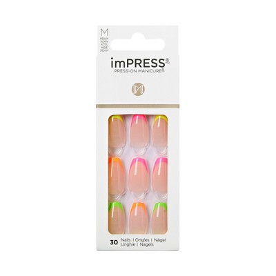 Kiss Nails Jelly Fantasy Fake Nails - Pink - 2pk - 56ct : Target