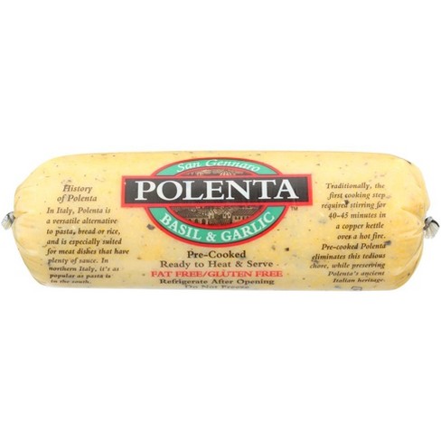 San Gennaro Polenta Garlic Basil - Pack Of 12 - 24 Oz : Target