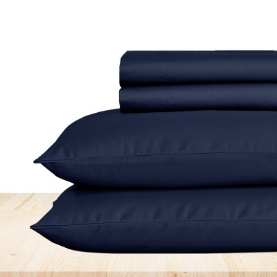 8pc King Ramona Cotton Comforter Set - Navy : Target