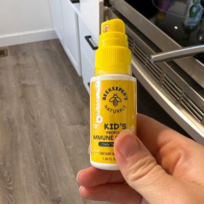 Beekeepers Naturals Kids' Propolis Immune Support Spray - 1 Fl Oz : Target