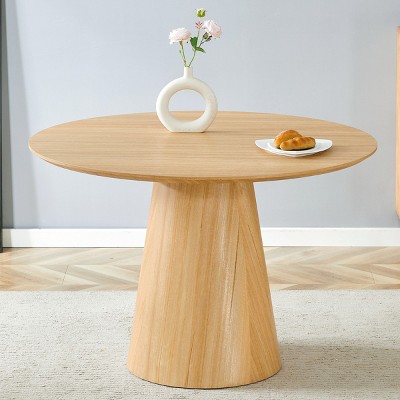 Coolbibila Modern Natural Wooden Square Small Coffee Table,bedside ...