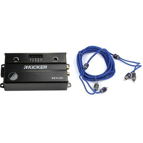 Kicker 47keyloc Key Series Smart Powered Line-out Converter & 46ki24 4 ...