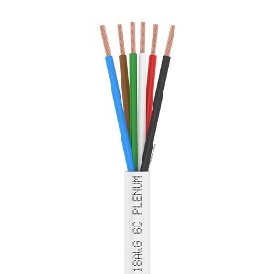 1000ft Control Cable | 6 Conductor | Plenum Unshielded Stranded Bare ...