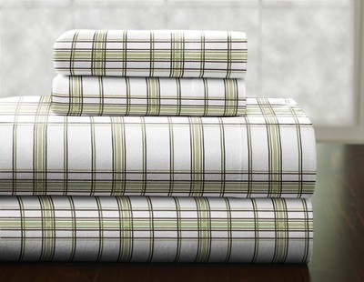 Pointehaven Superior Weight 175 Gsm 100% Cotton Piedmont Plaid Printed ...