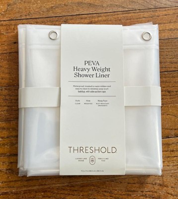 71"x71" Heavy Weight Color Shower Liner - Threshold™ : Target