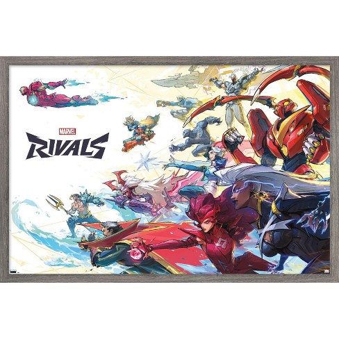 Trends International Marvel Rivals - Group Framed Wall Poster Prints ...