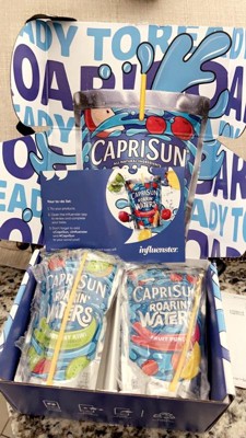 Capri Sun Roaring Waters Fruit Punch Pack - 10pk/6 Fl Oz Pouches : Target