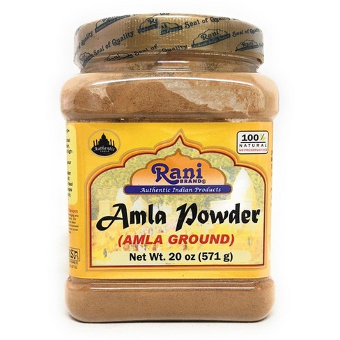 Amla Powder (indian Gooseberry) - 20oz (1.4lbs) 571g - Rani Brand ...