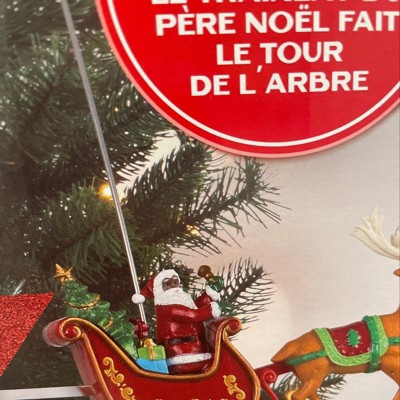 Mr. Christmas Animated Christmas Tree Topper With Banner – Santa's ...