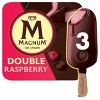 Magnum Double Raspberry Ice Cream Bars - 3ct : Target