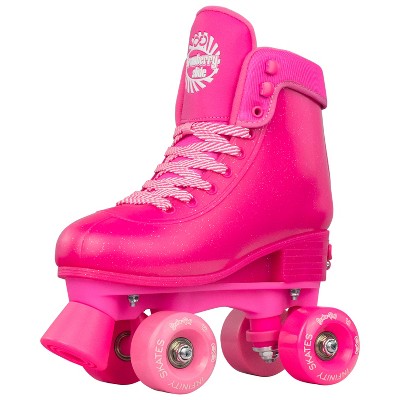 Crazy Skates Strawberry Slide (Glitter Pink) Soda Pop Adjustable Roller ...