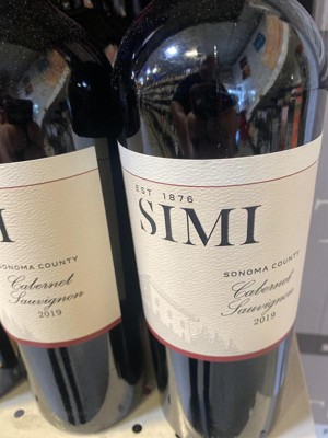 Simi Cabernet Sauvignon Red Wine - 750ml Bottle : Target