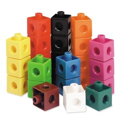 Learning Resources Mathlink Cubes, Educational Counting Toy, Set Of ...