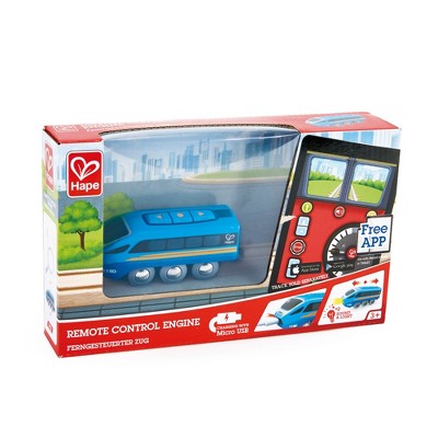 Hape Remote Control Engine Train in Blue, Kids Ages 3+ : Target
