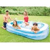 Intex Inflatable 8.5' X 5.75' Swim Center Family Pool For 2-3 Kids ...