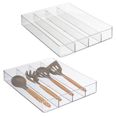 Winco Plastic Cutlery Bin - Pack Of 6 : Target