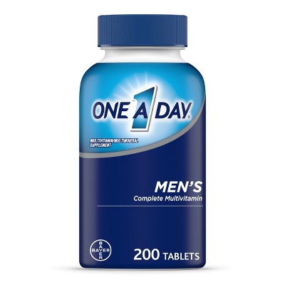 One A Day For Men's Multivitamin Dietary Supplement Tablets - 200ct ...