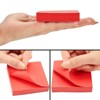 Juvale 8 Pack Bright Red Sticky Notes With 100 Sheets Per Pad For Daily ...