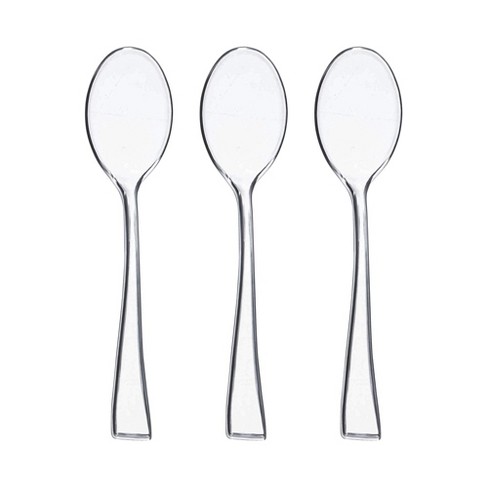 Smarty Had A Party Clear Mini Plastic Disposable Tasting Spoons (960 ...