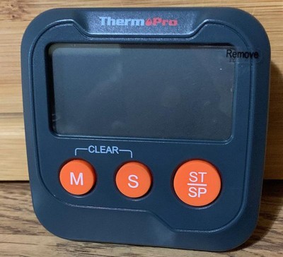 Thermopro Tm03w Digital Kitchen Timer For Cooking With Alarm, Countdown Timer Stopwatch For ...
