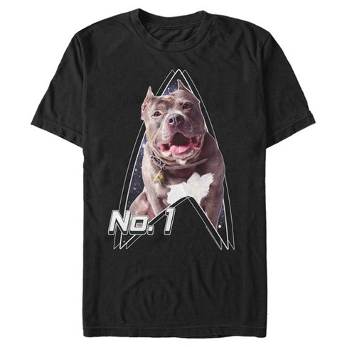 Men's Star Trek: Picard Number One Dog T-shirt - Black - Large : Target
