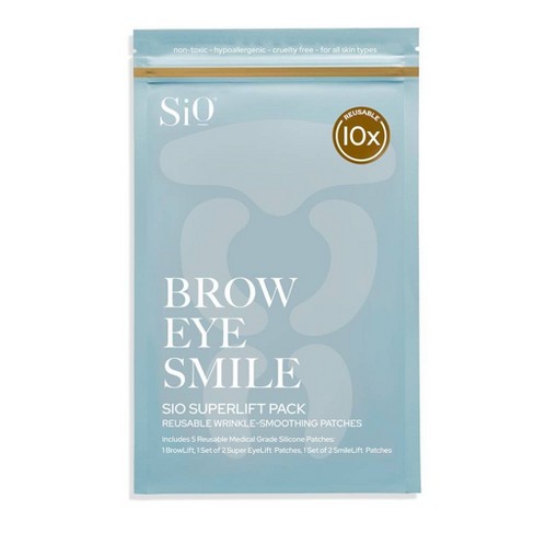 Sio Beauty Super-lift Pack Brow Eye Smile Patches : Target