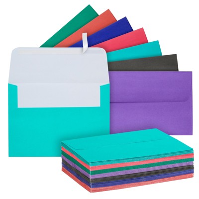 Best Paper Greetings 100 Pack Colored 5x7 Mailing Envelopes, A7 Size ...