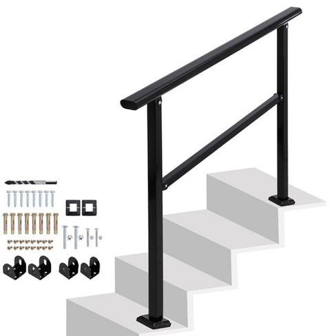 Handrails Fits 1 To 4 Steps,outdoor Handrails Adjustable Height Stair ...