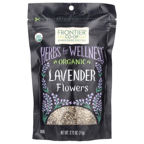 Frontier Co-op Organic Lavender Flowers, 2.72 Oz (77 G) : Target