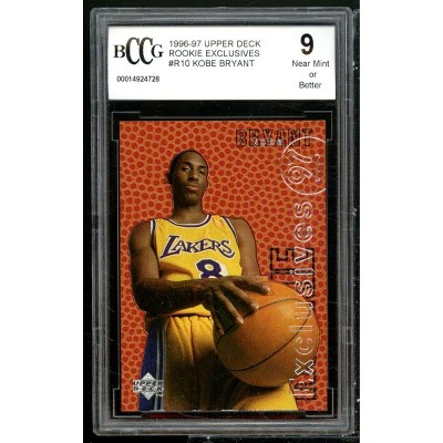 Kobe Bryant Rookie Card 1996-97 Topps #138 Psa 9 : Target