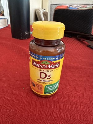 Nature Made D3 Fast Dissolve Tablets - 70ct : Target
