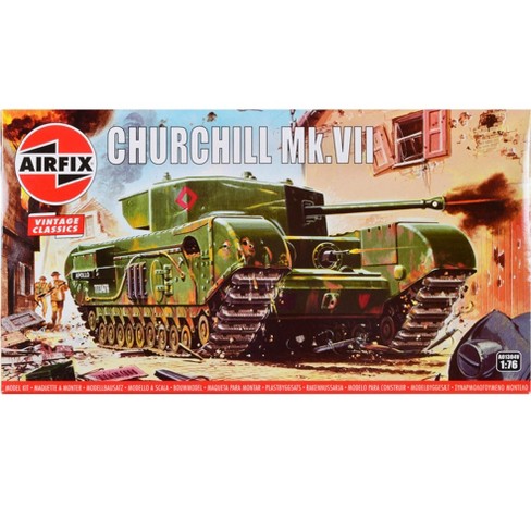 Level 2 Model Kit British Churchill Mk.vii Tank 1/76 Plastic Model Kit ...