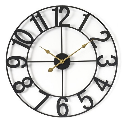 Sorbus Large Wall Clock For Living Room Decor - Numeral Wall Clock For ...