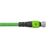 Hydrotech 50' Pro Expandable Max Flow Garden Hose Green: Durable, Kink ...