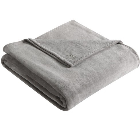 Kenneth Cole Reaction Kcr Solid Blanket, Ultra Soft Plush Fleece, Smoke ...