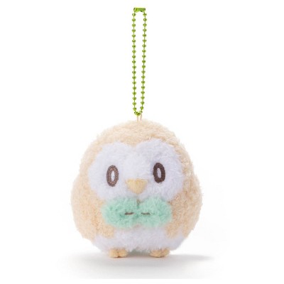 Pokemon Takara Tomy: Pokemon: Poke Peace Plush With Ball Chain Rowlet : Target