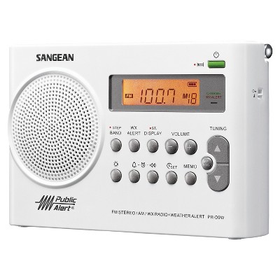 Powerbear Portable Radio | Am/fm, 2aa Battery Operated With Long Range ...