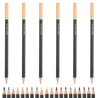 Unique Bargains Artists Drawing Sketching Oil-Based Cores Colored ...