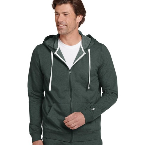 Jockey Men's Cotton Blend Fleece Full Zip Hoodie : Target