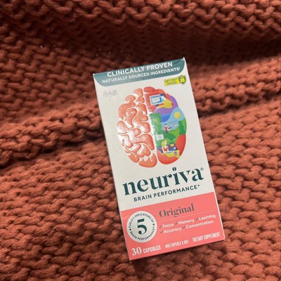 Neuriva Original Brain Performance Capsules - 30ct : Target
