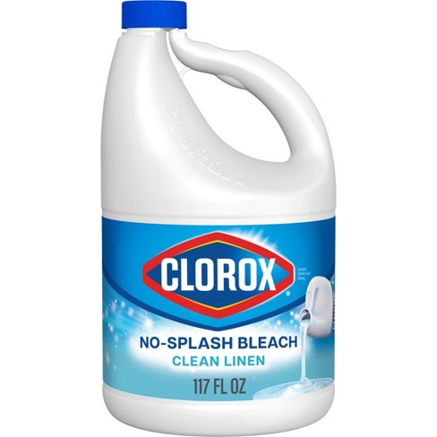 Clorox Splash-less Liquid Bleach - Clean Linen - 117oz : Target