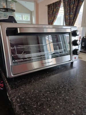 Hamilton Beach Sure-crisp Air Fryer Toaster Oven Black - 31418 : Target