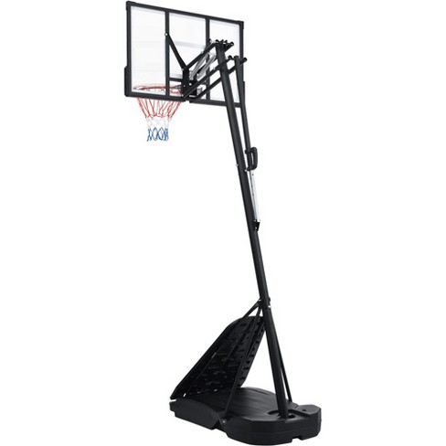 Portable Basketball Hoop For Outside, 8-10ft Adjustable Height ...